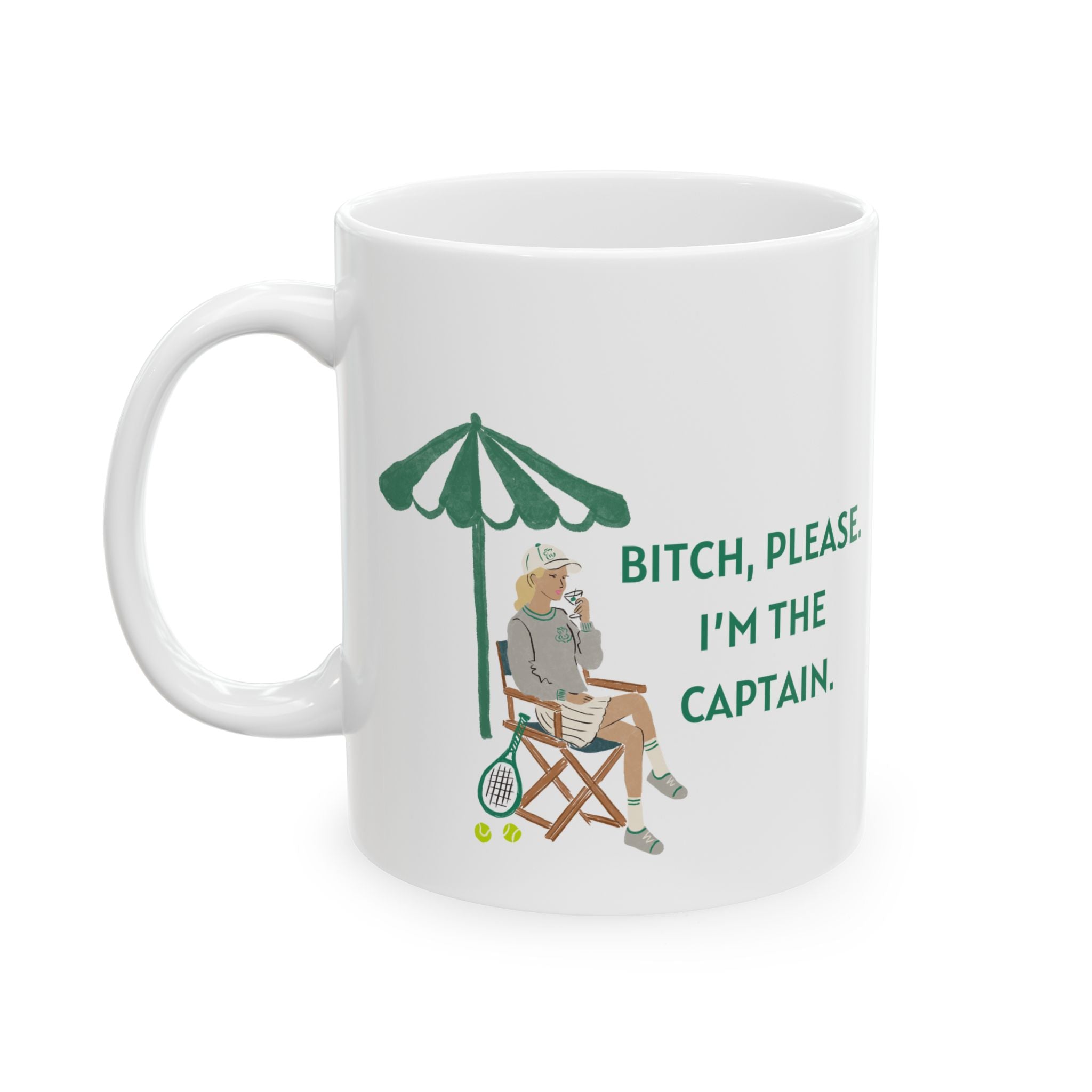 Captain Mug Gift | Tennis & Pickleball Team Captain Gift – Queen of the ...